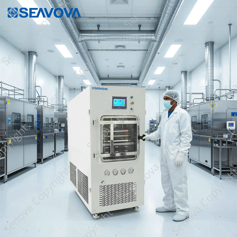 Pilot Freeze Dryer NovaDryer-PF03 for Lab & Pharma Use